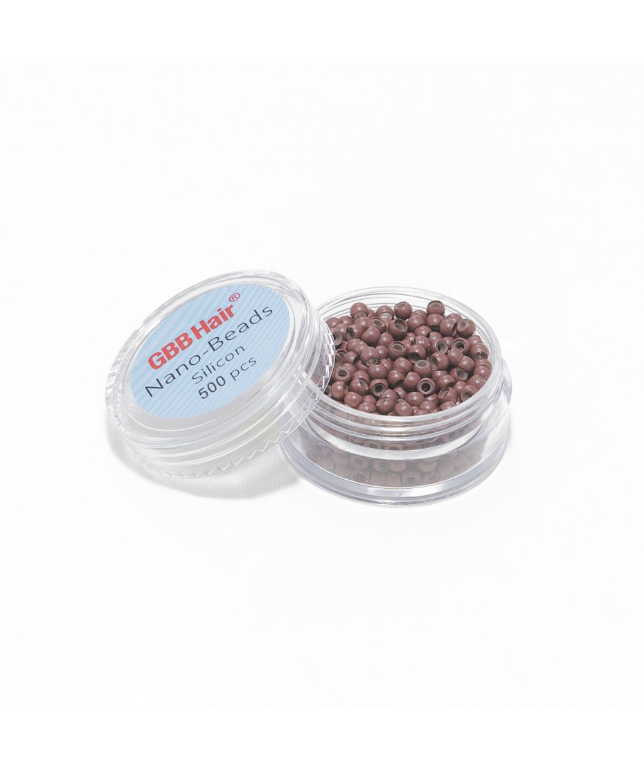 Nano beads - Medium Brown - 500pcs per box - Beads - Accessories