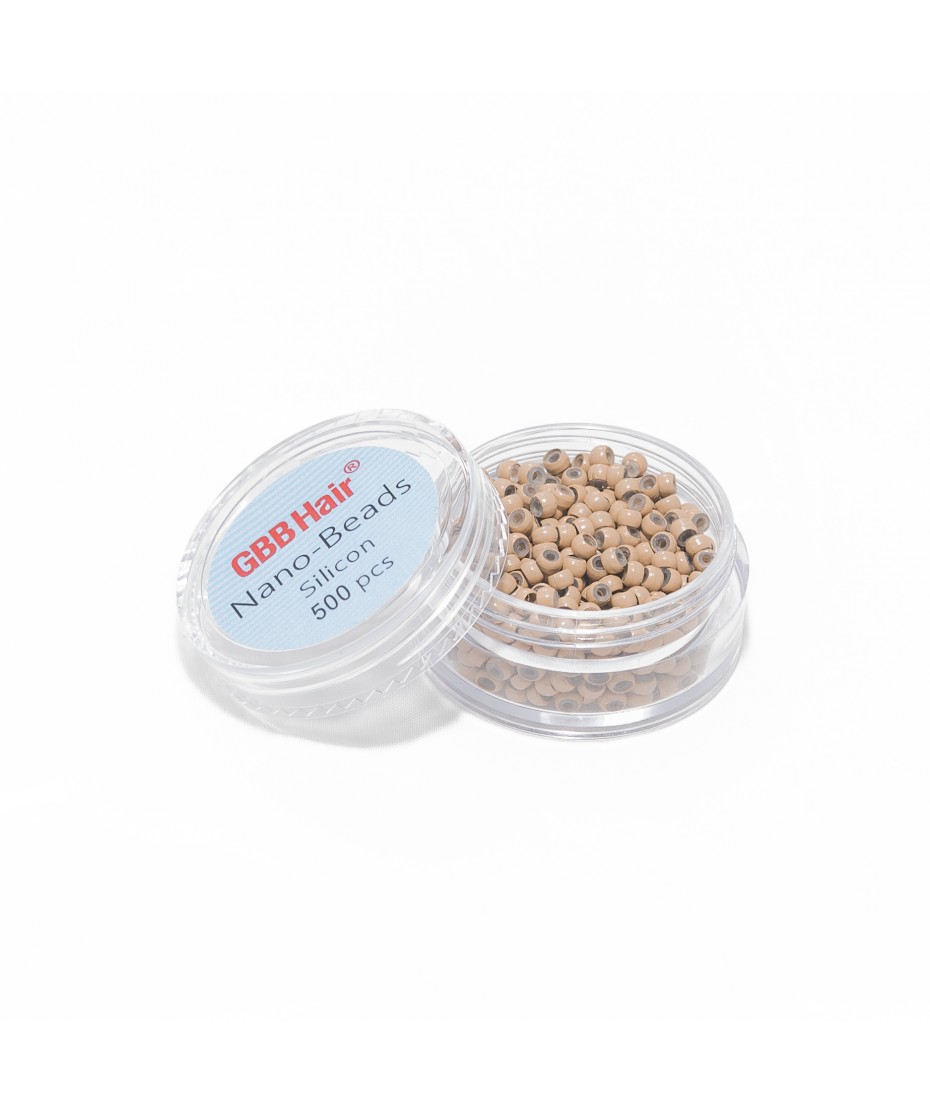 Nano beads - Dark Beige - 500pcs per box - Accessories