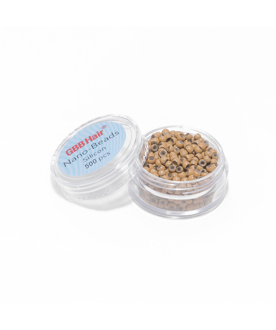 Nano beads - Light Brown - 500pcs per box - Beads - Accessories