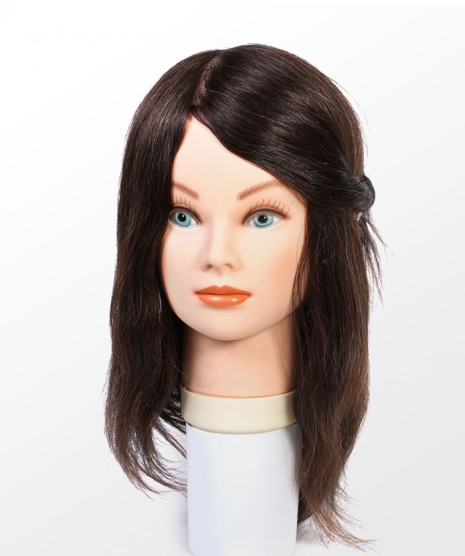 Mannequine Head with 100% human hair - Hair Extensions